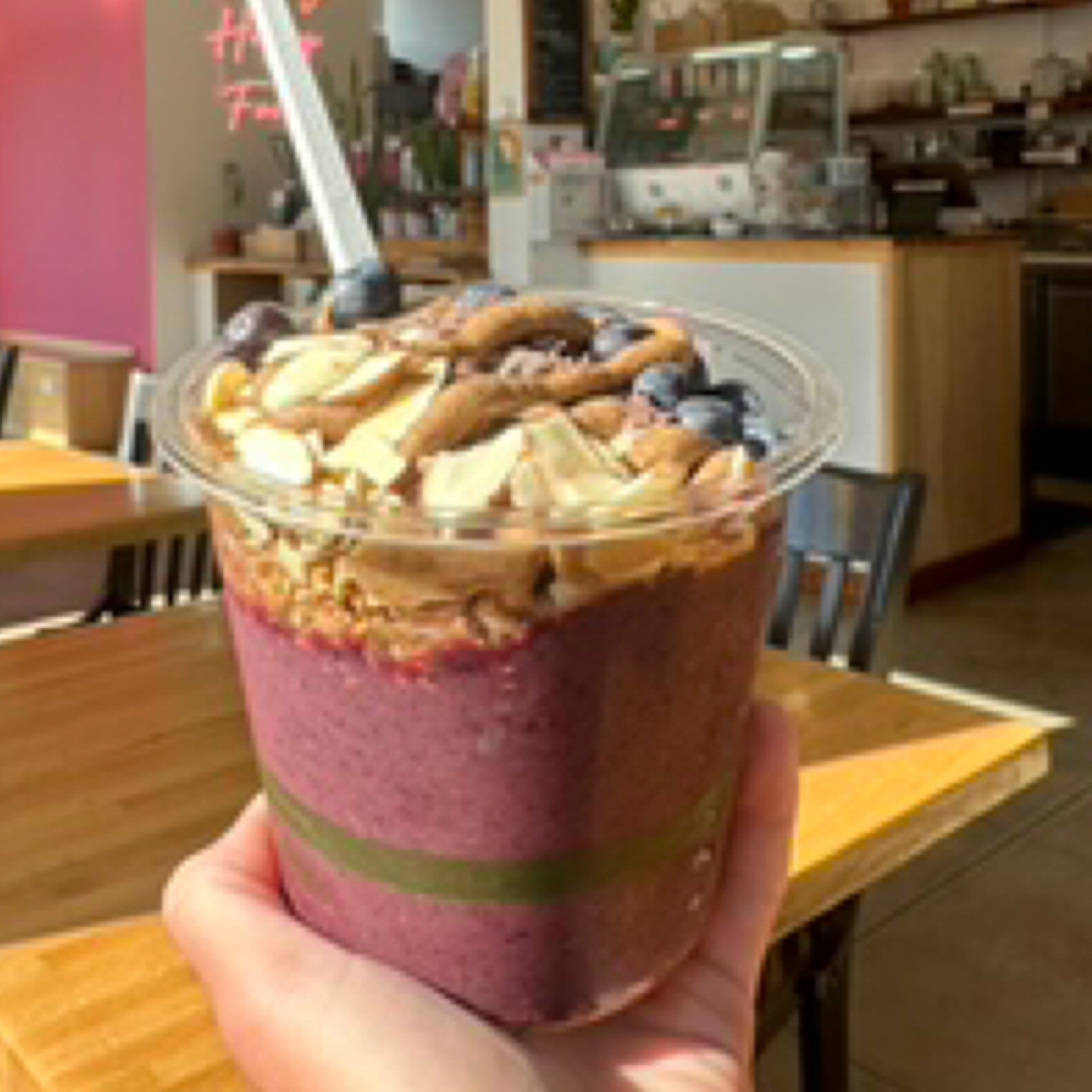 Almond Bliss Acai Bowl | Heart Bowls